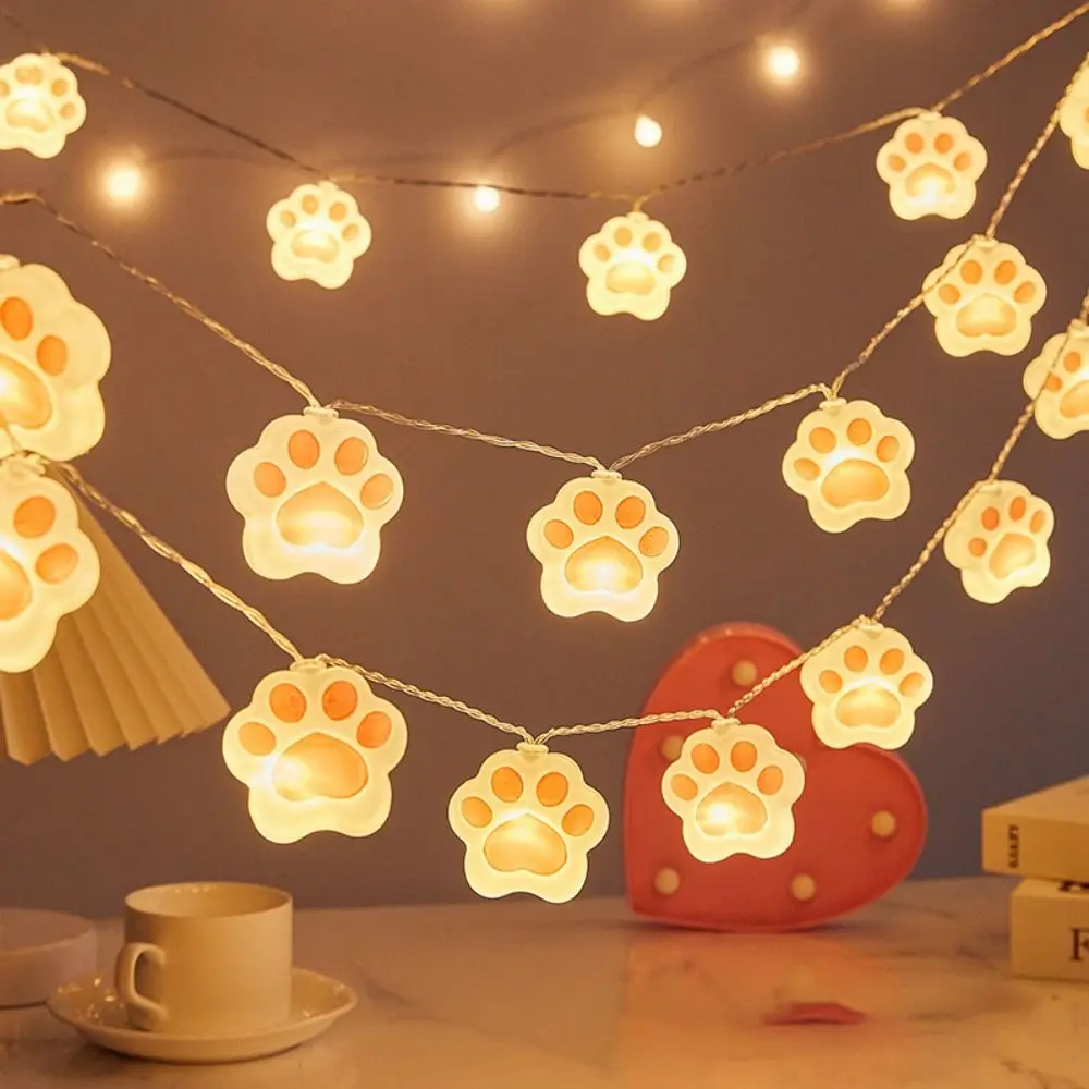 Cat-Paw-LED-Night-Lights-Eletricity-Saving-Waterproof-Fairy-String ...