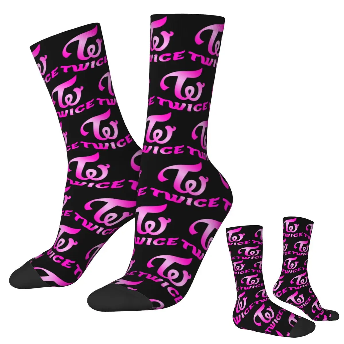 Once Twice Kpop Fan Socks Harajuku High Quality Stockings All Season ...