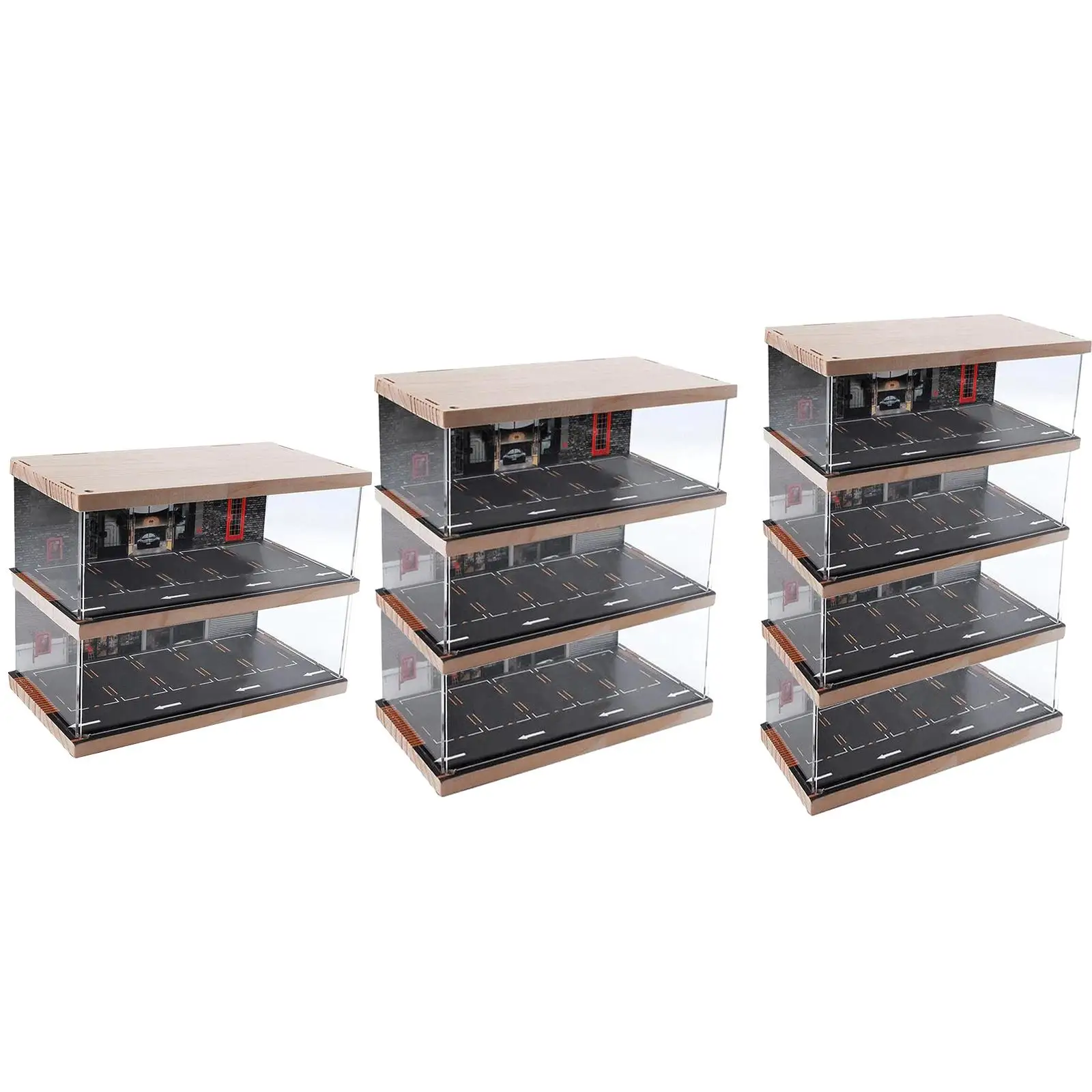 1-64-Car-Display-Case-Acrylic-Showcase-Parking-Lot-Model-Model-Car ...