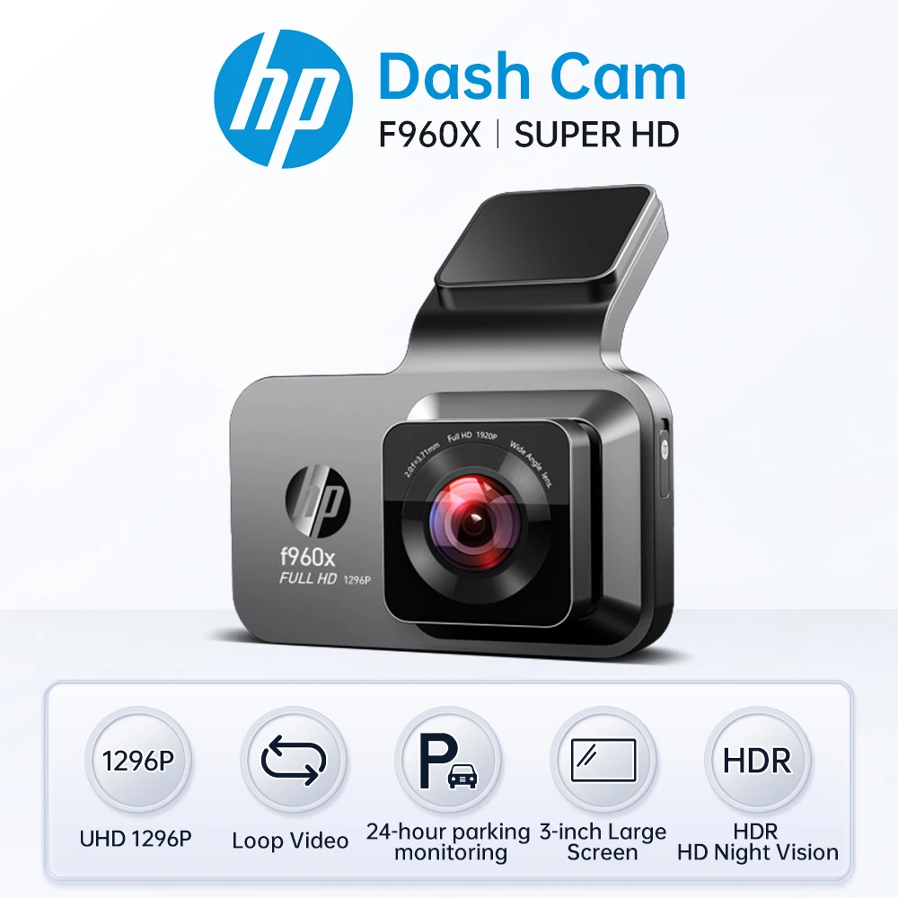 HP-Dash-Cam-WiFi-Full-HD-1296P-Car-DVR-Rear-View-Camera-Drive-Video ...