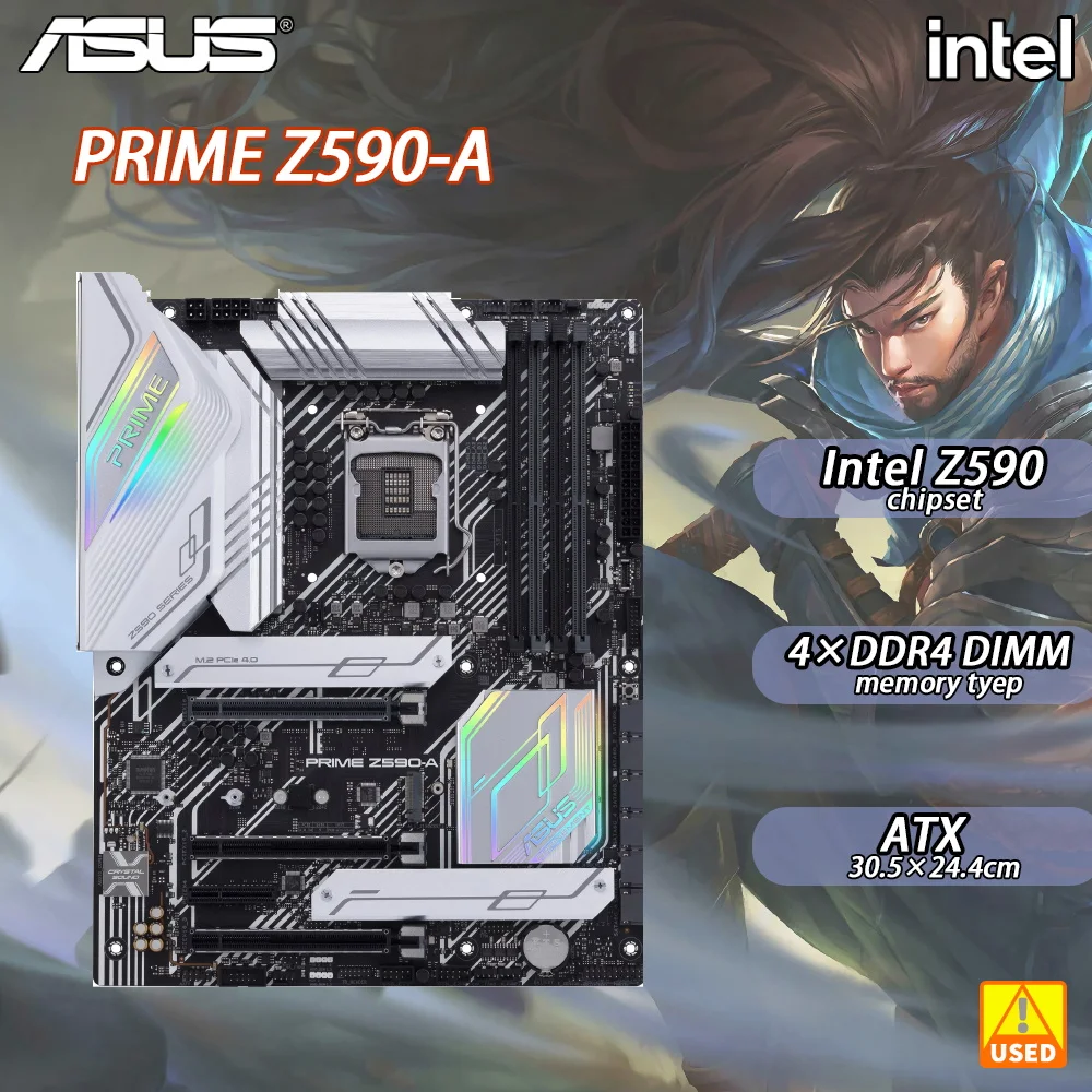 Z590-Motherboard-LGA-1200-ASUS-PRIME-Z590-A-adopts-Intel-Z590-chipset ...