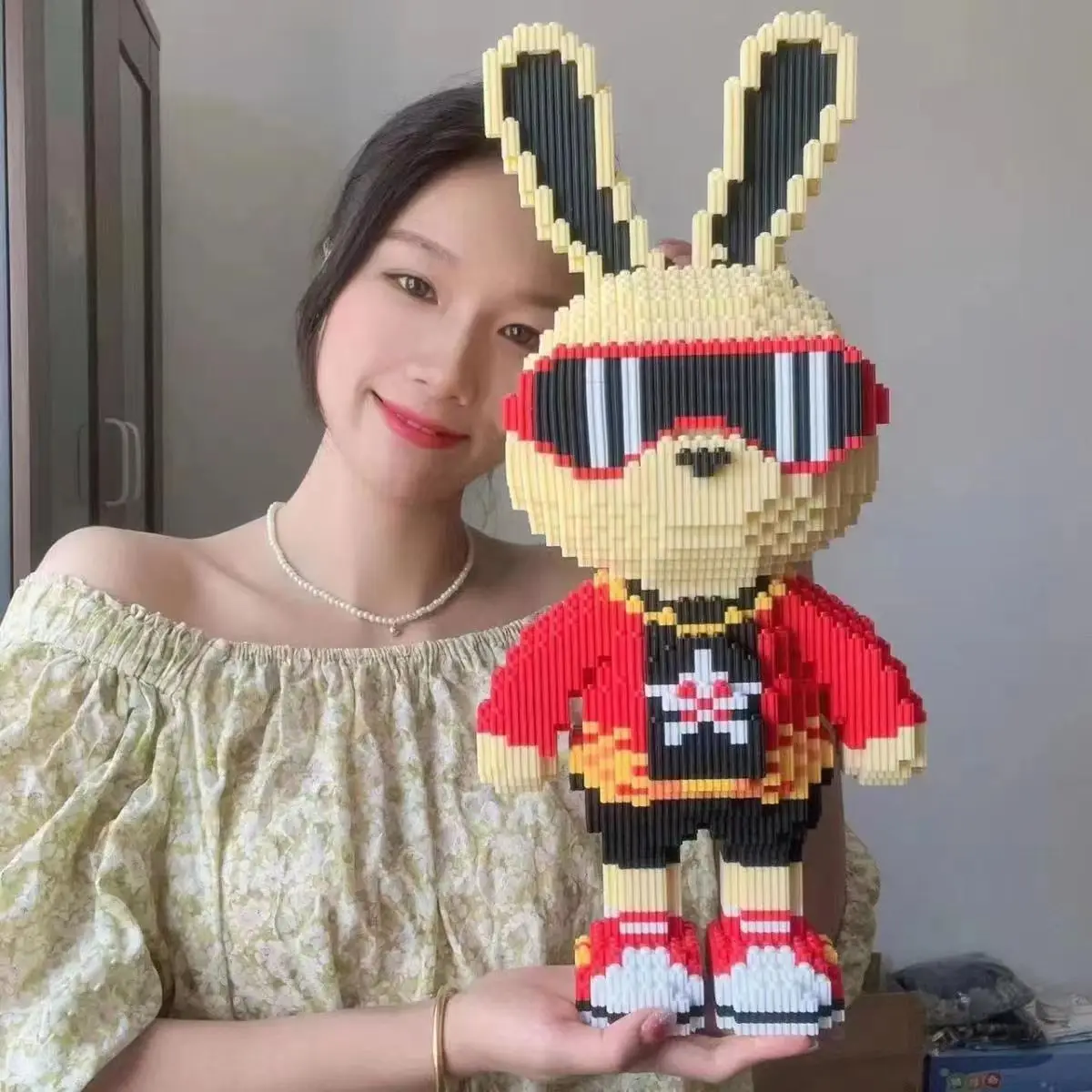 Candy Rabbit Society Rabbit Building Blocks Adult High Difficulty ...