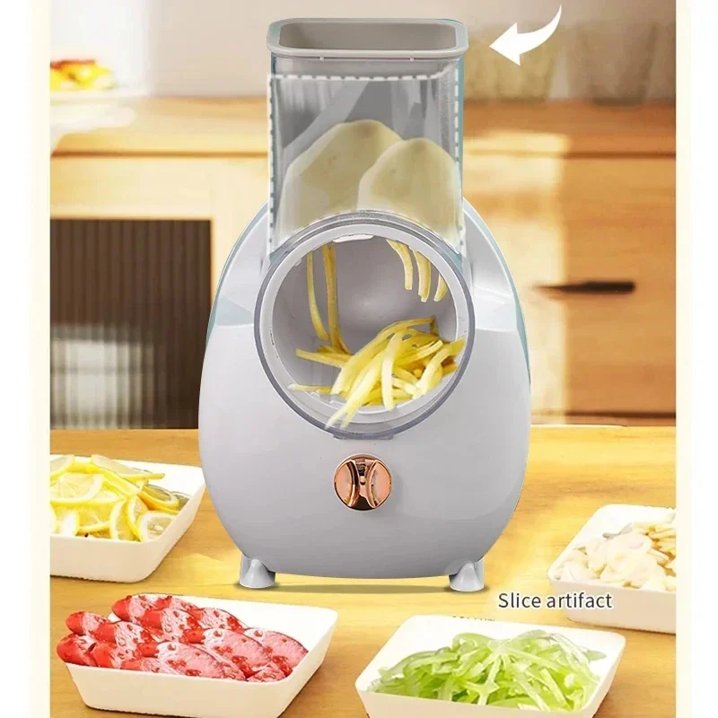 Kitchen-Tools-New-Fully-Automatic-Electric-Vegetable-Cutter-Household ...