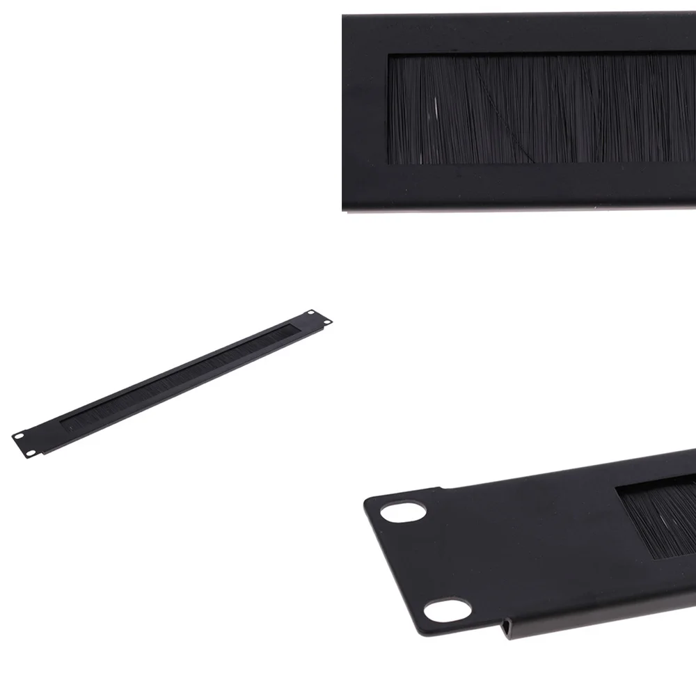 1U-19Inch-RACK-MOUNT-Blanking-Plate-Rack-Mounting-Blank-Network-Brush ...