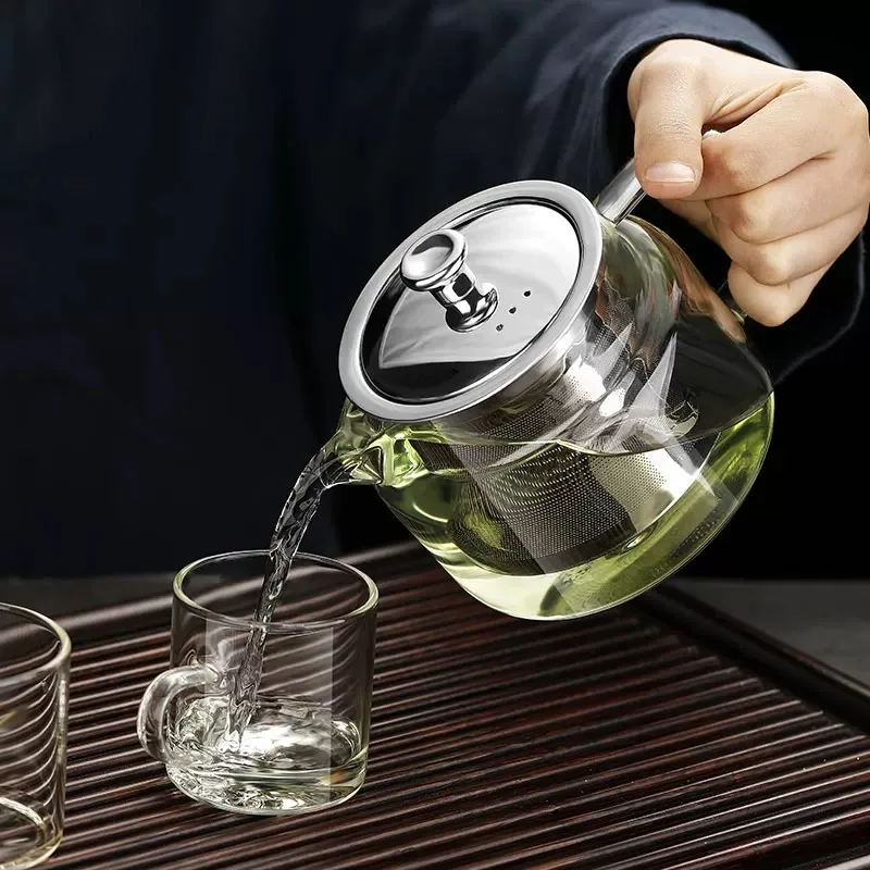 High Quality Chinese Tieguanyin Tea Pot Infuser Ginseng Oolong Tea Set ...