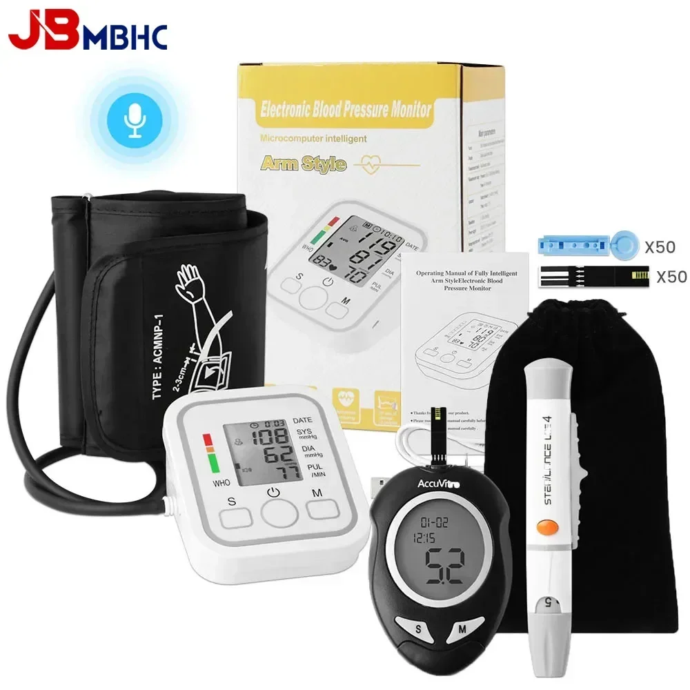 Digital-Arm-BP-Blood-Pressure-Monitor-Tensiometer-Tonometer-Automatic ...