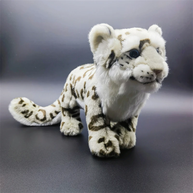 Snow-Leopard-Plush-Toy-High-Fidelity-Cute-Snow-Panther-Plushie-Lifelike ...