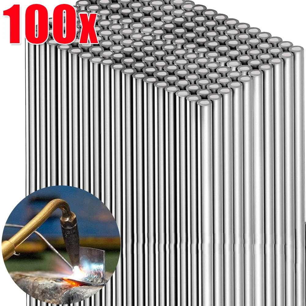 100-10Pcs-Low-Temperature-Easy-Melt-Welding-Rods-Stainless-Steel-Solder ...