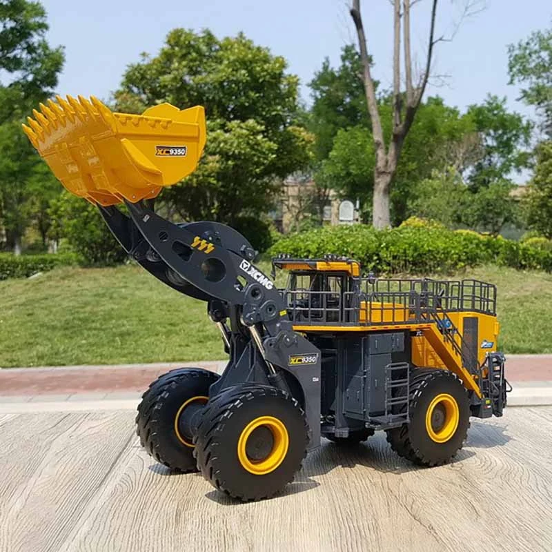 XCMG XC9350 Die Casting 1:43 Scale Wheel Loader Large Forklift Mining ...