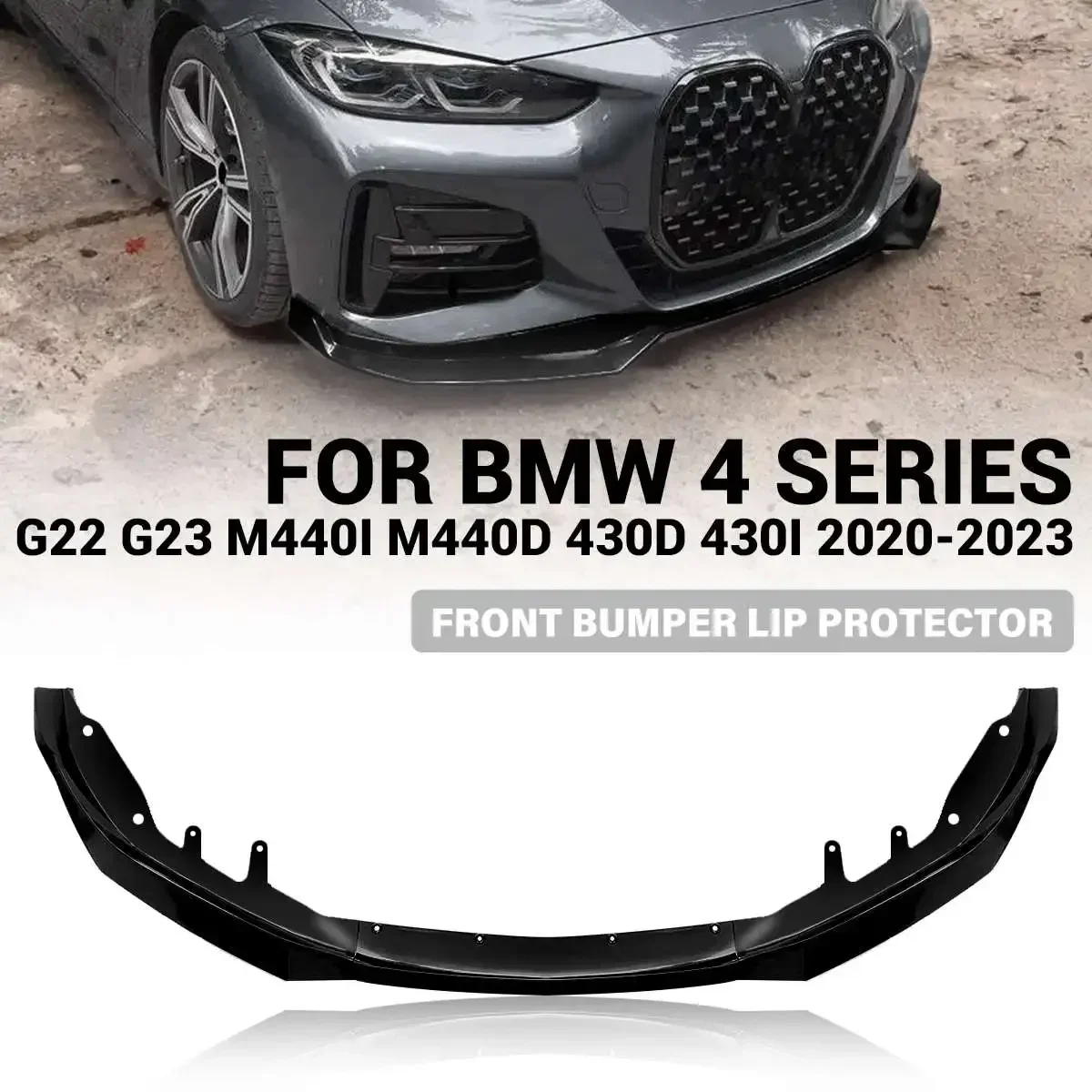 For-BMW-4-Series-G22-G23-M440i-M440d-430d-430i-2020-Front-Bumper ...