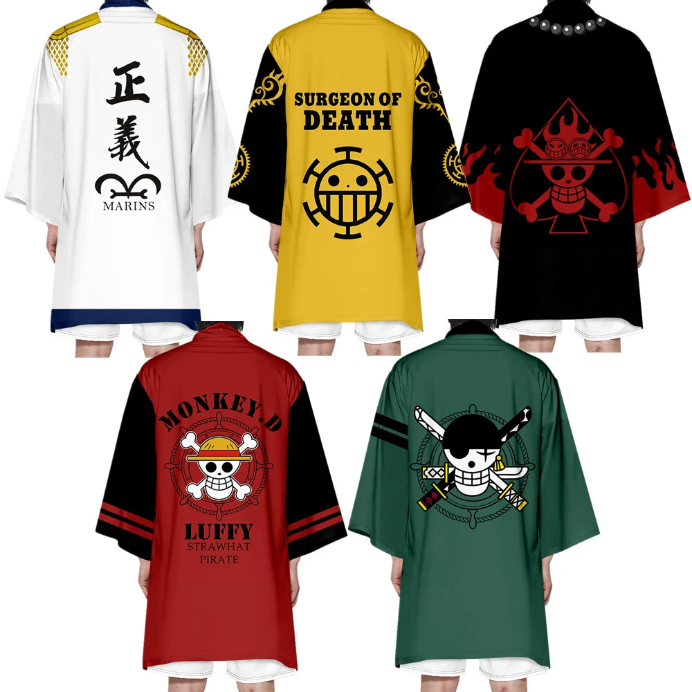 Anime One Piece Monkey D. Luffy Roronoa Lei Trafalgar Zoro Cosplay ...