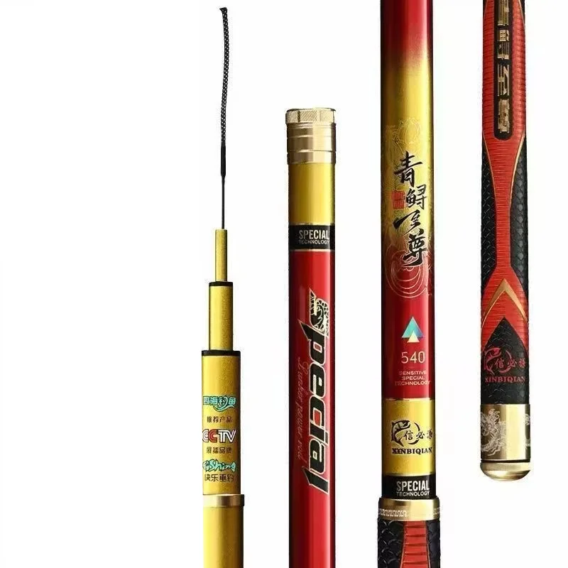 Large-Fish-Fishing-Rod-3-6-10m-19-Tune-Ultralight-Super-Hard-Carp-Fish ...