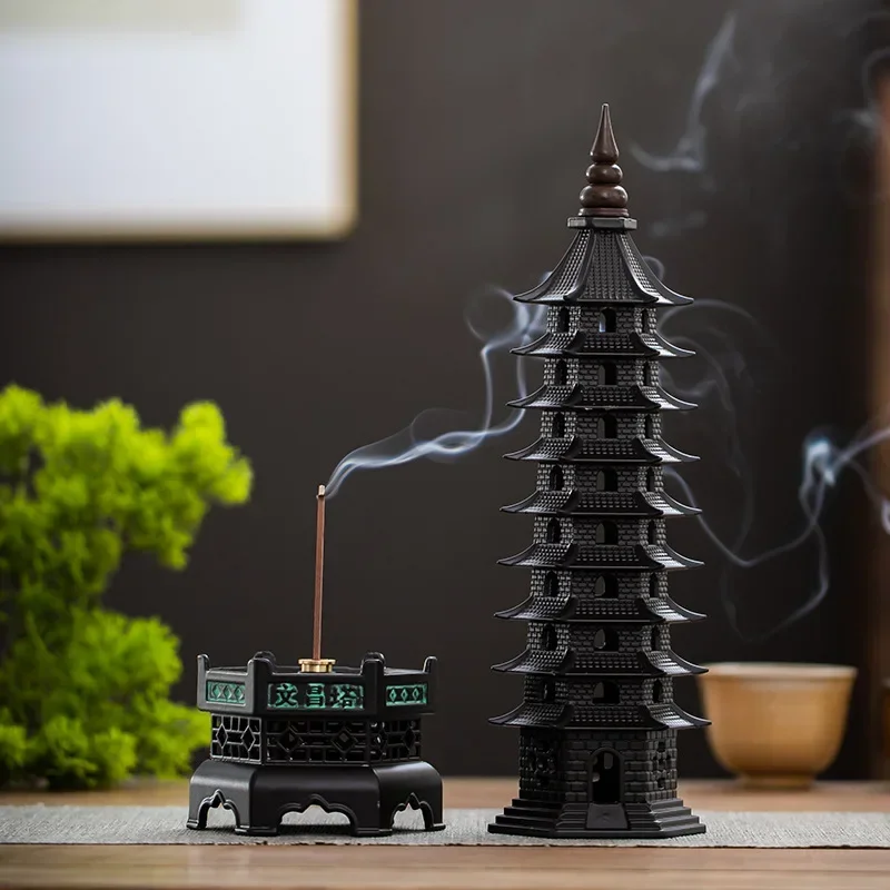 Wenchang Tower Line Incense Burner Household Indoor Vertical Incense ...