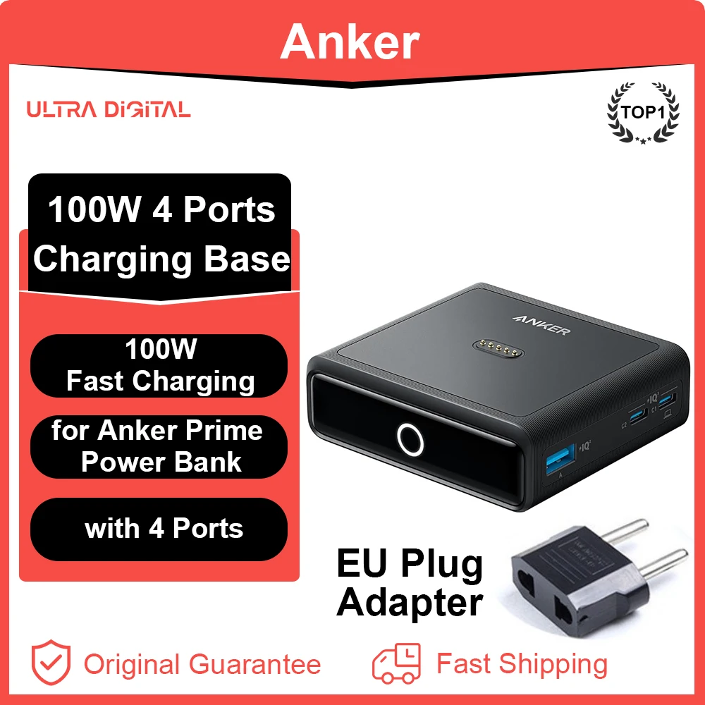Original-Anker-100W-Charging-Base-for-Anker-Prime-Power-Bank-Fast ...