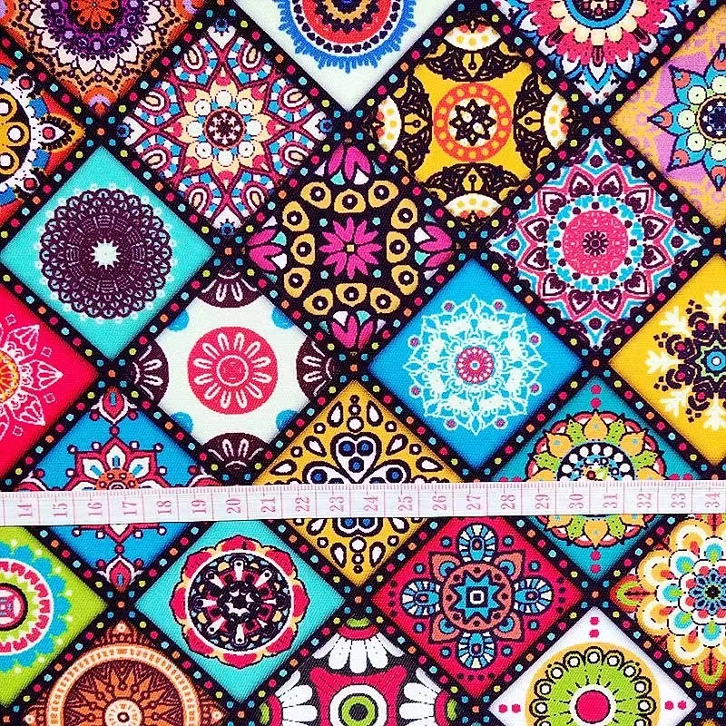 Bohemian Print Fabric