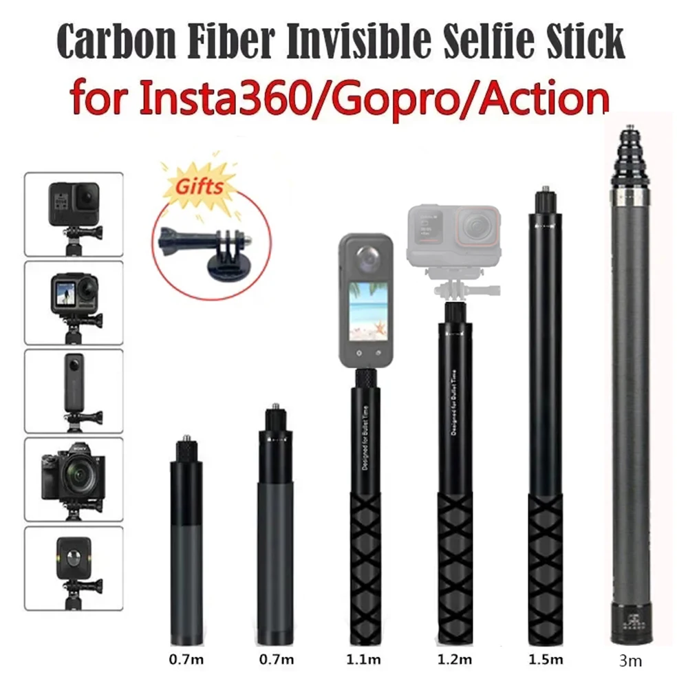 For-Insta360-Ace-Pro-Invisible-Selfie-Stick-for-GoPro-12-Insta360-X4-X3 ...