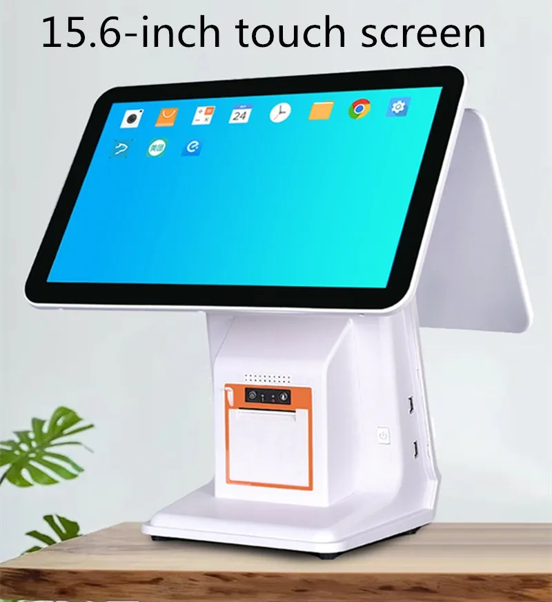 Máquina Terminal de sistema POS, dispositivo todo en uno con impresora ...