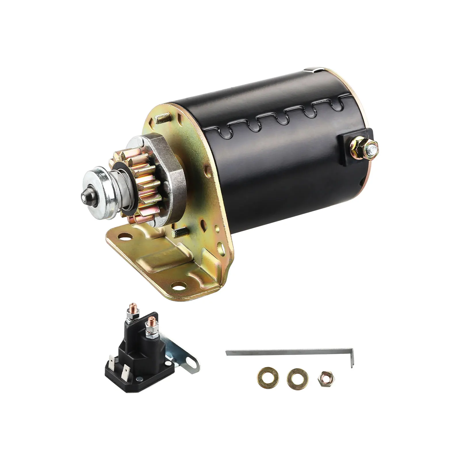 14 Tooth Starter Motor 12V For Briggs And Stratton 18.5 18 18.5 17 16.5 ...