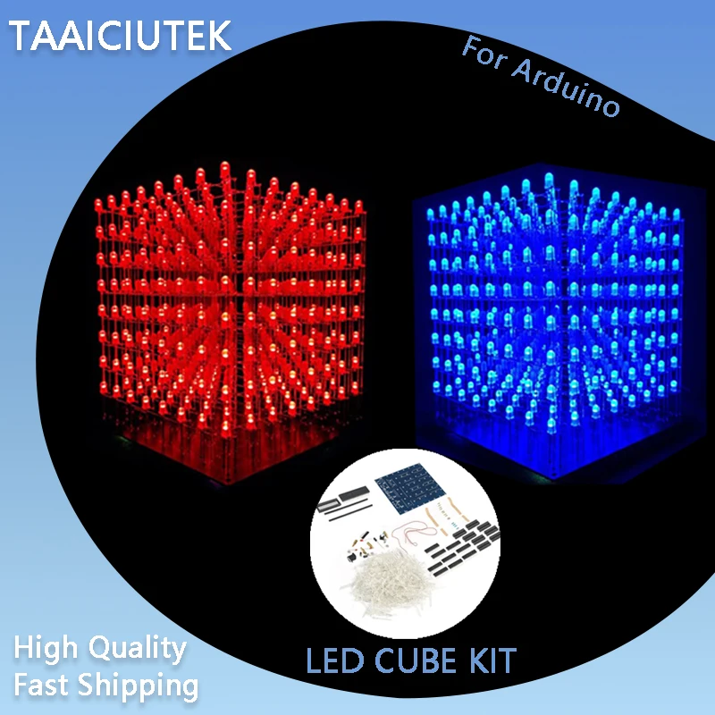 Kit-de-Electr-nica-para-Proyectos-de-soldadura-Mini-Cubo-de-luz-Led ...