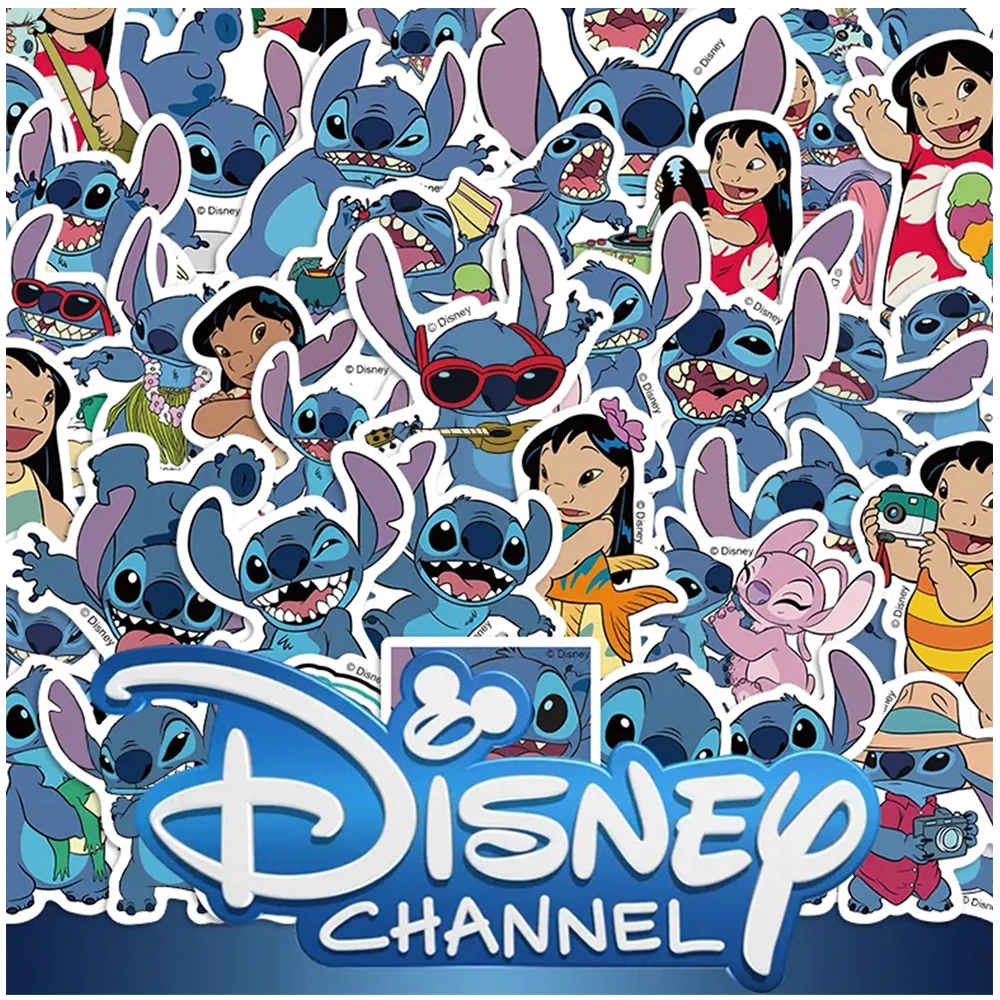 10/30/50pcs Funny Disney Anime Lilo & Stitch Stickers Kawaii Graffiti ...