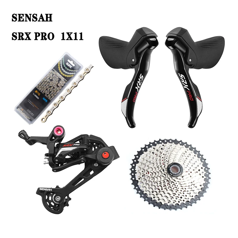 SENSAH-SRX-PRO-1x11-Speed-11s-Road-Groupset-R-L-Shifter-Rear ...