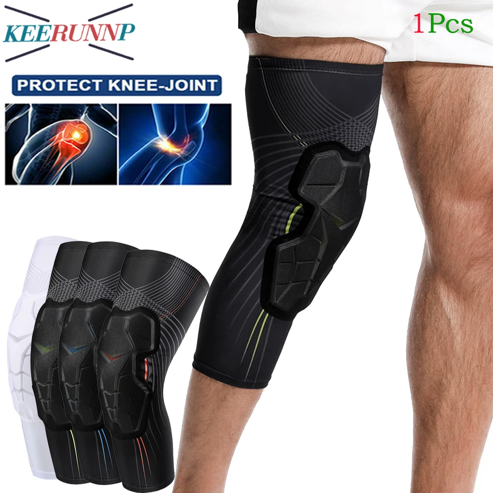 1Pcs-Protectives-Strike-Knee-Guard-Adult-Bicycling-Knee-Shin-Pad-Non ...