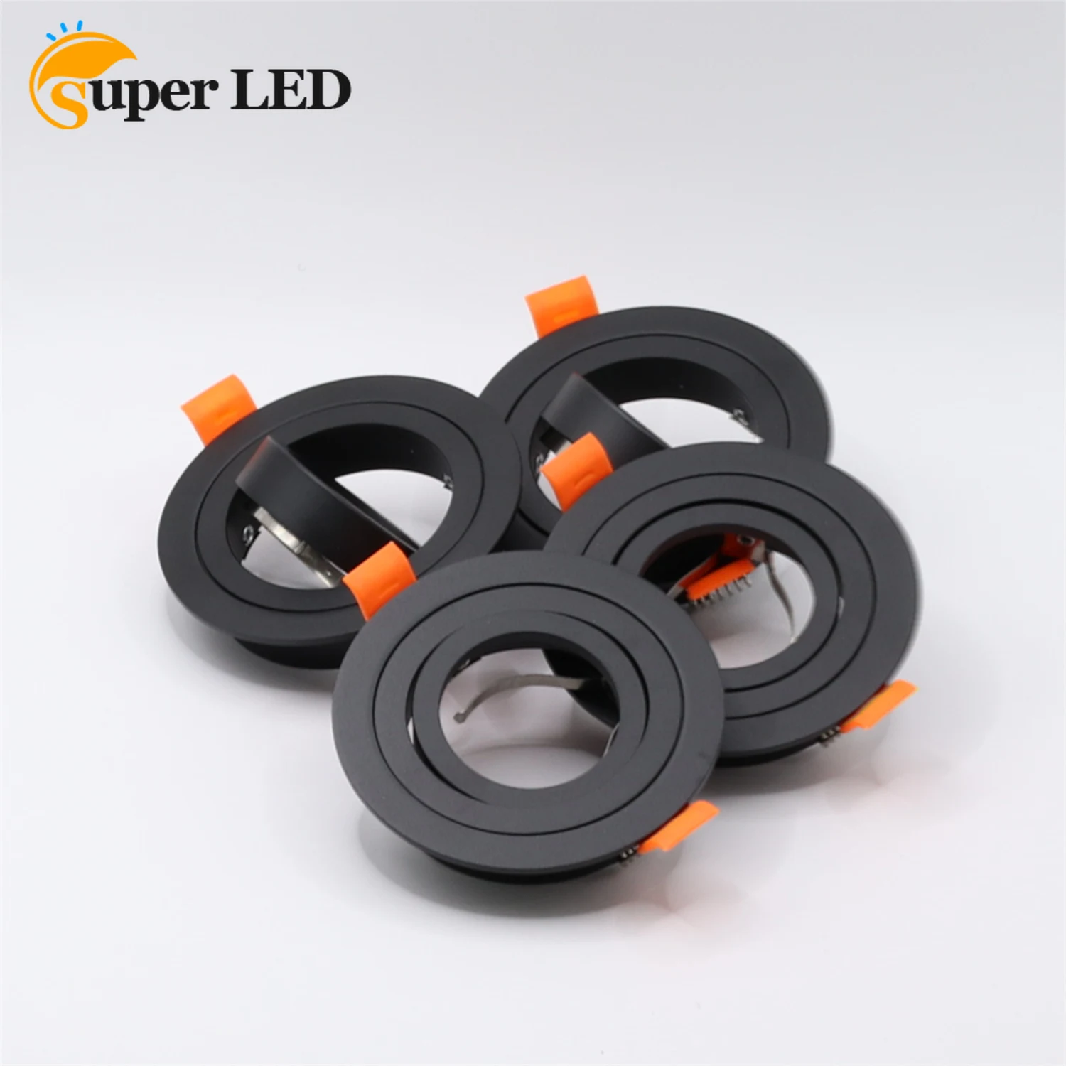 LED-Downlight-Holder-Adjustable-Cut-Hole-70Mm-Fitting-Ceiling-Lamp ...