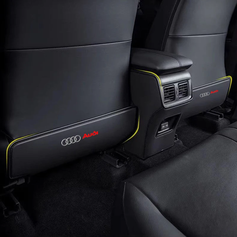 Car Seat Back Protector Mat Prevent Dirty Anti Kick Pad Auto Accessory ...