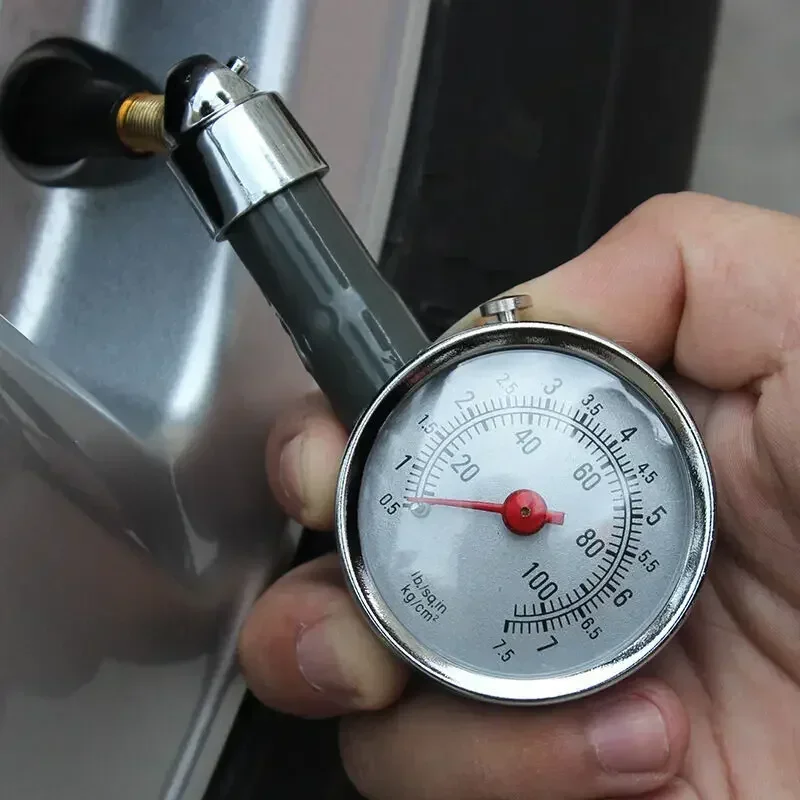 Car Tire Pressure Gauge Auto Tire Inflation Pressure Gauge Measurement ...