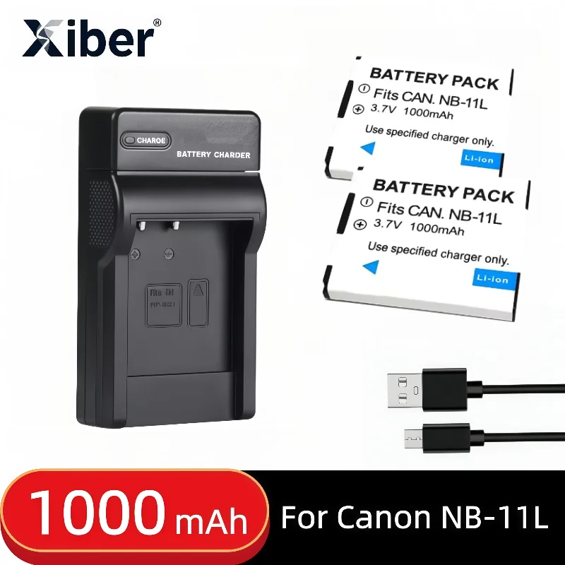 Xiber NB-11L NB11LH NB 11L 11LH Battery Charger For Canon PowerShot ...