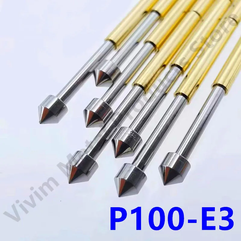 100pcs-Pogo-Pin-P100-E3-Spring-Test-Probe-P100-E-Nickel-Plated-Test-Pin ...