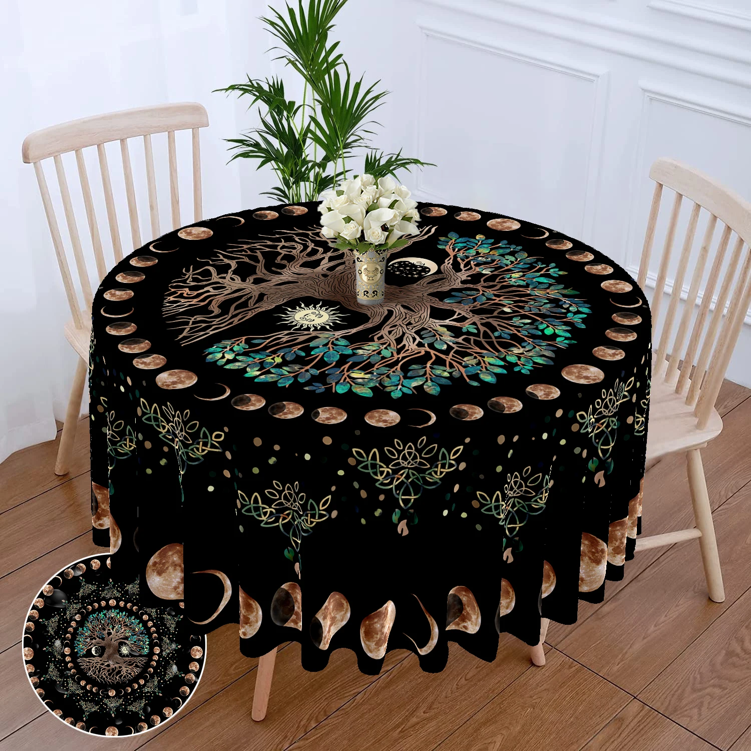 1-Piece-of-Life-Tree-Round-Table-Cloth-Waterproof-Terrace-Table-Sun ...