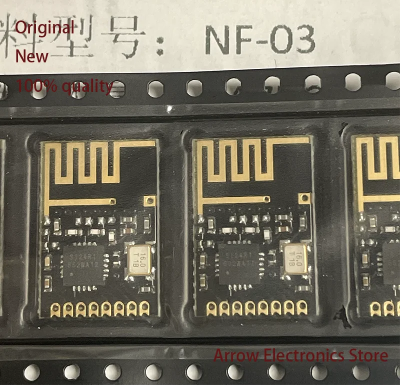 2-4G-wireless-SPI-mini-module-SI24R1-domestic-chip-transparent ...