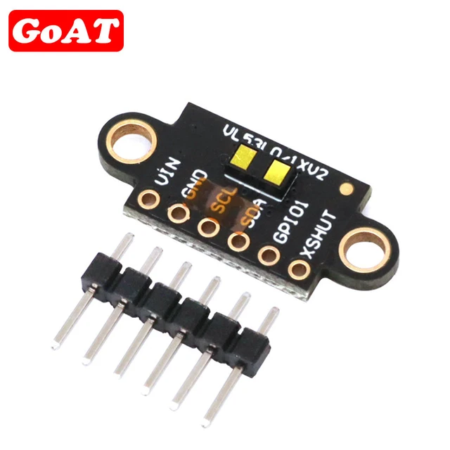 VL53L1X Laser Ranging Flight Time Sensor Module Distance 400cm ...