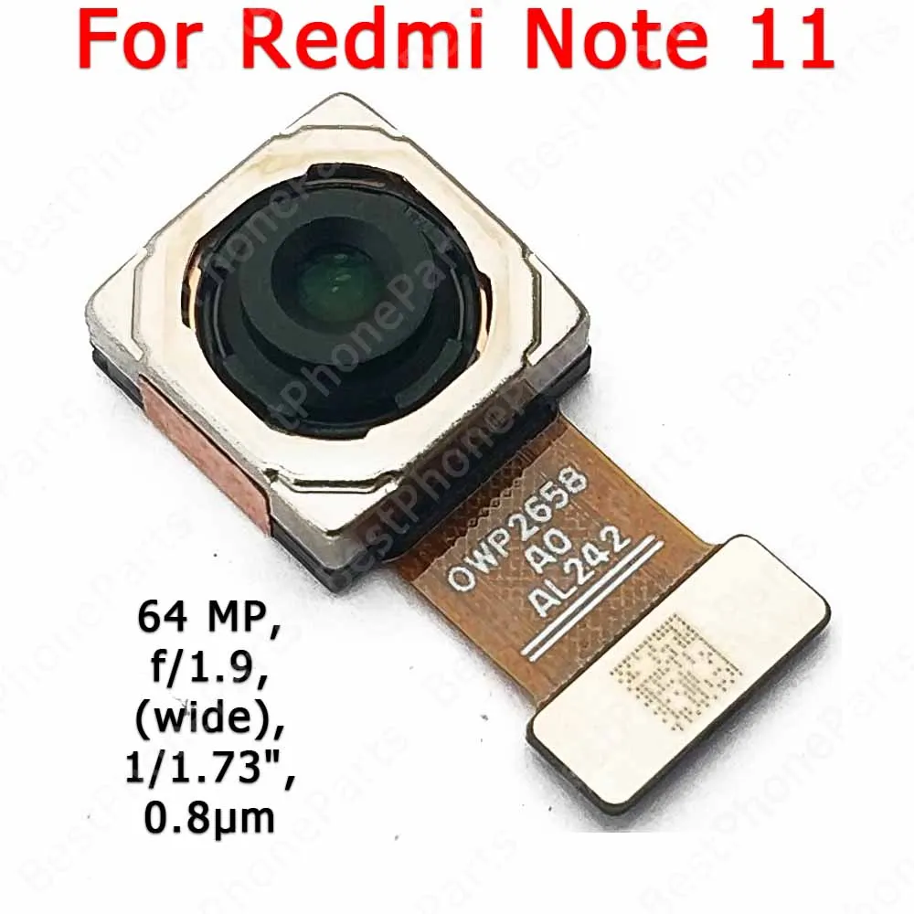 Original Rear Back Camera For Xiaomi Redmi Note 11 Camera Module ...