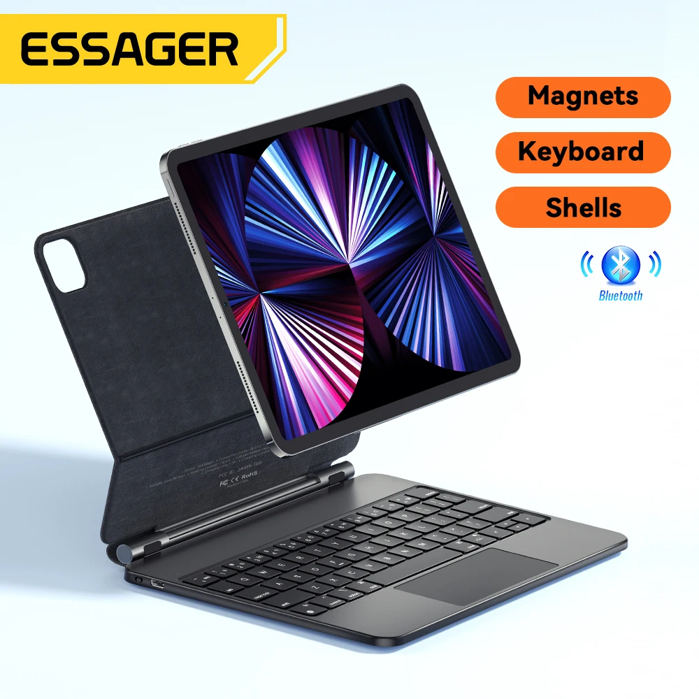 Essager Mini Intelligent Bluetooth Keyboards Anti Fingerprint Portable ...