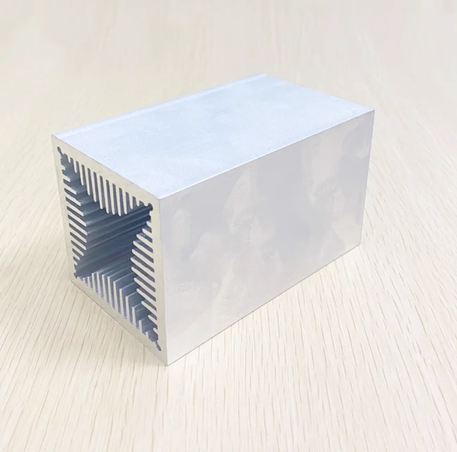 High-power air-cooled radiator profile 60*60*100 150mm electronic power ...
