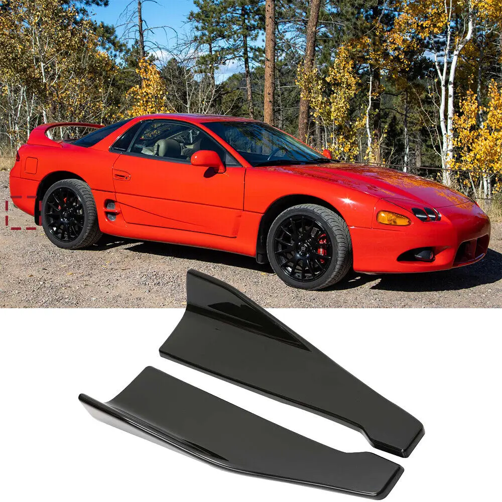 LAICY 2PC for Mitsubishi 3000GT Car Rear Lip Bumper Side Skirts ...