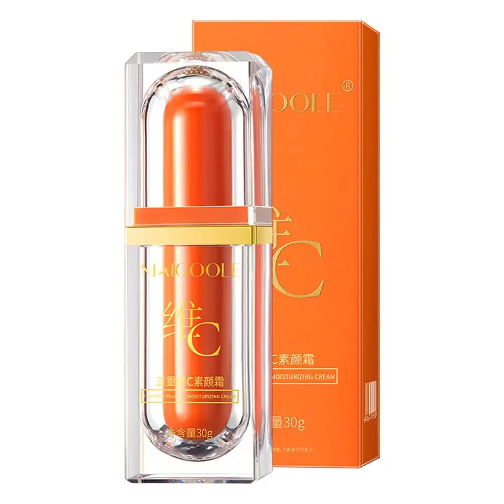 Vitamin C Face Cream Whitening VC Five Tone Up Moisturizer Pimple ...