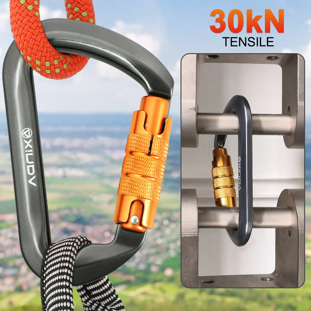 Mosquet-es-em-forma-de-D-para-Escalada-Mosquet-o-Mosquet-o-Clips-Rapel ...