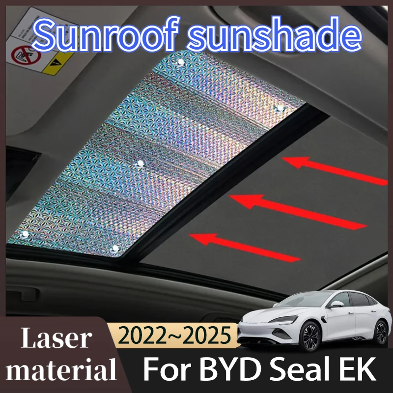 Car Sunroof Shades For BYD Seal EK 2022~2025 2024 Sun Visor Cover Sun ...
