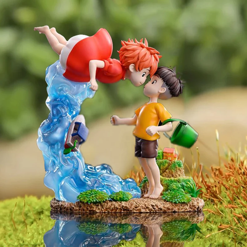 Boneka-Anime-Ponyo-on-The-Cliff-15cm-GK-Kawaii-Ponyo-Figure-Sousuke ...