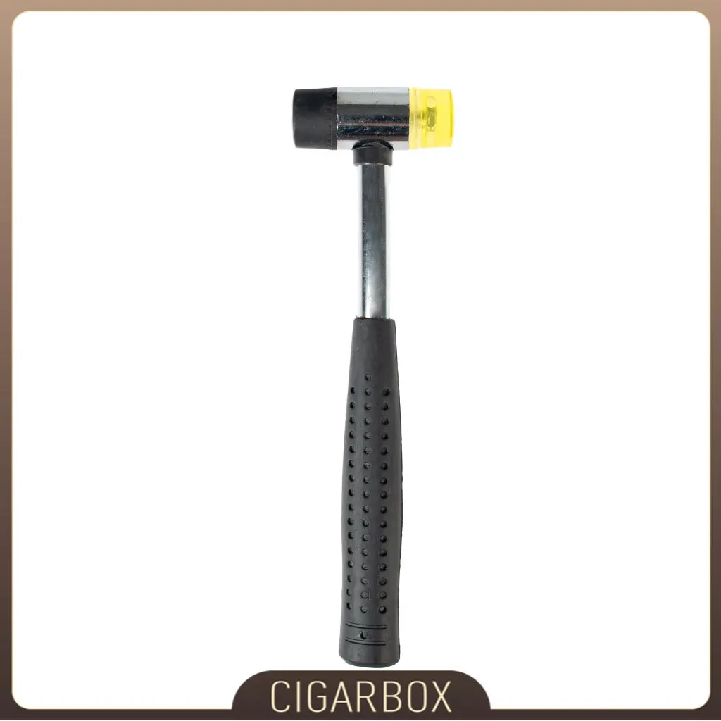 Double Headed Rubber Hammer Mallet Detachable Replaceable Fret ...