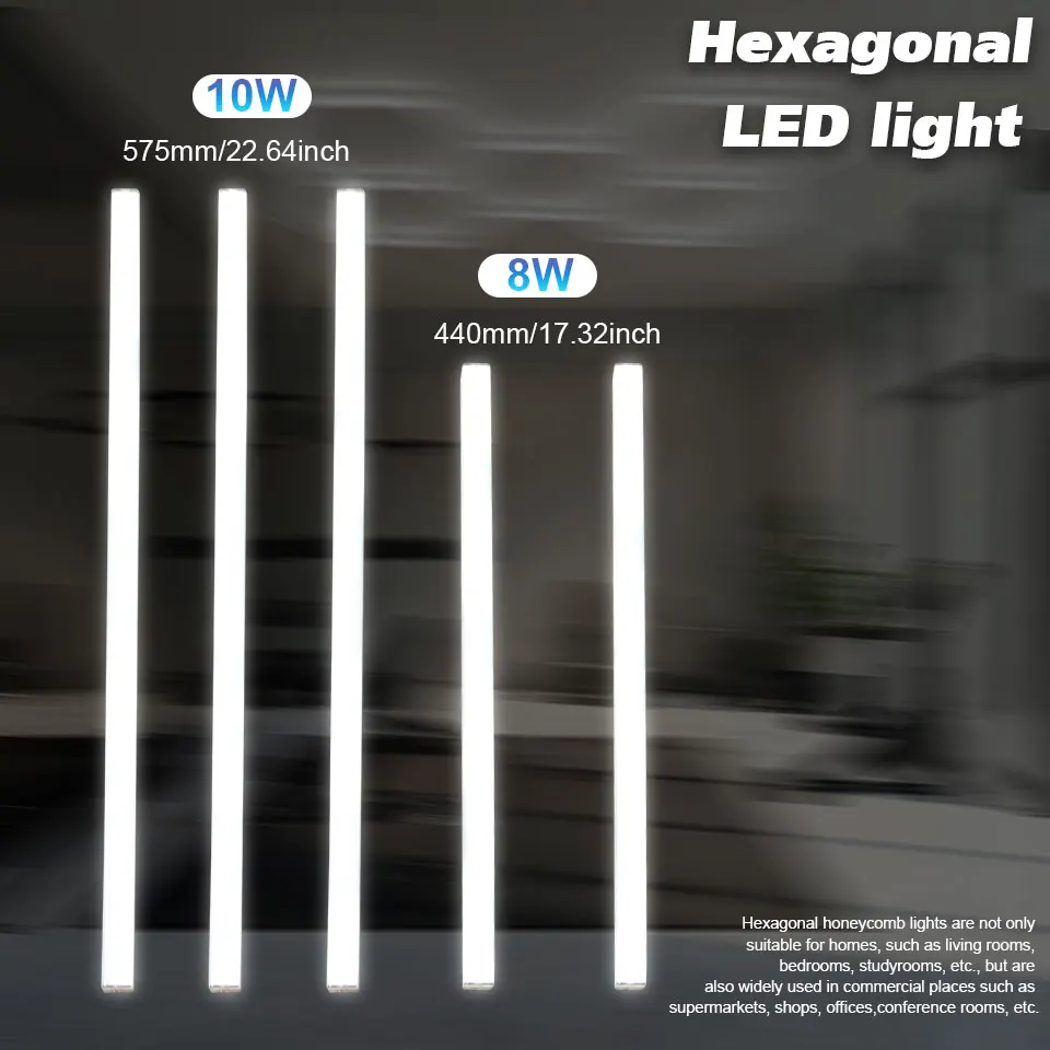 Led 220V Tube Light Room Strip With Cable Tube Lights Fixture For Home ...