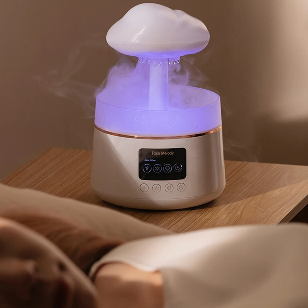 300ML-Mushroom-Diffuser-Humidifier-with-7-Colors-LED-Lights ...