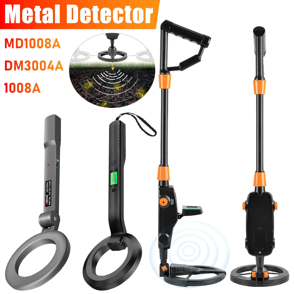 Metal Detector Waterproof Handheld Adjustable Portable Tracker ...