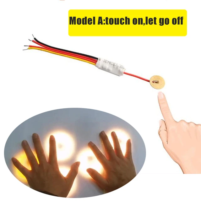 Drop Ship Touch Screen Switch Module TouchPad DC12V 5V 12V 24V 2.5A DIY ...