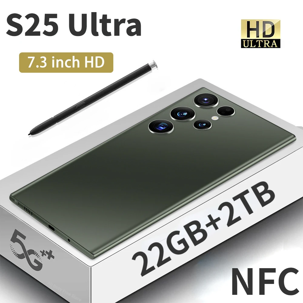 S25-Ultra-tel-fono-inteligente-desbloqueado-smartphone-con-pantalla-HD ...