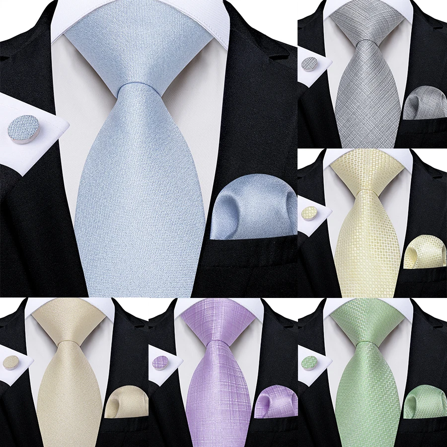 2023-New-Classic-Solid-Silk-Ties-for-Men-8cm-Business-Wedding-Party ...
