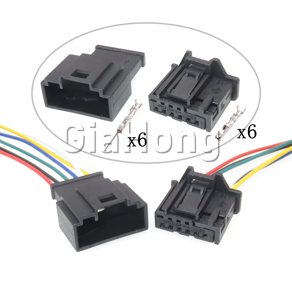 1-Set-6-Ways-6Q0972706-Auto-Rearview-Mirror-Switch-AC-Assembly-For-Audi ...